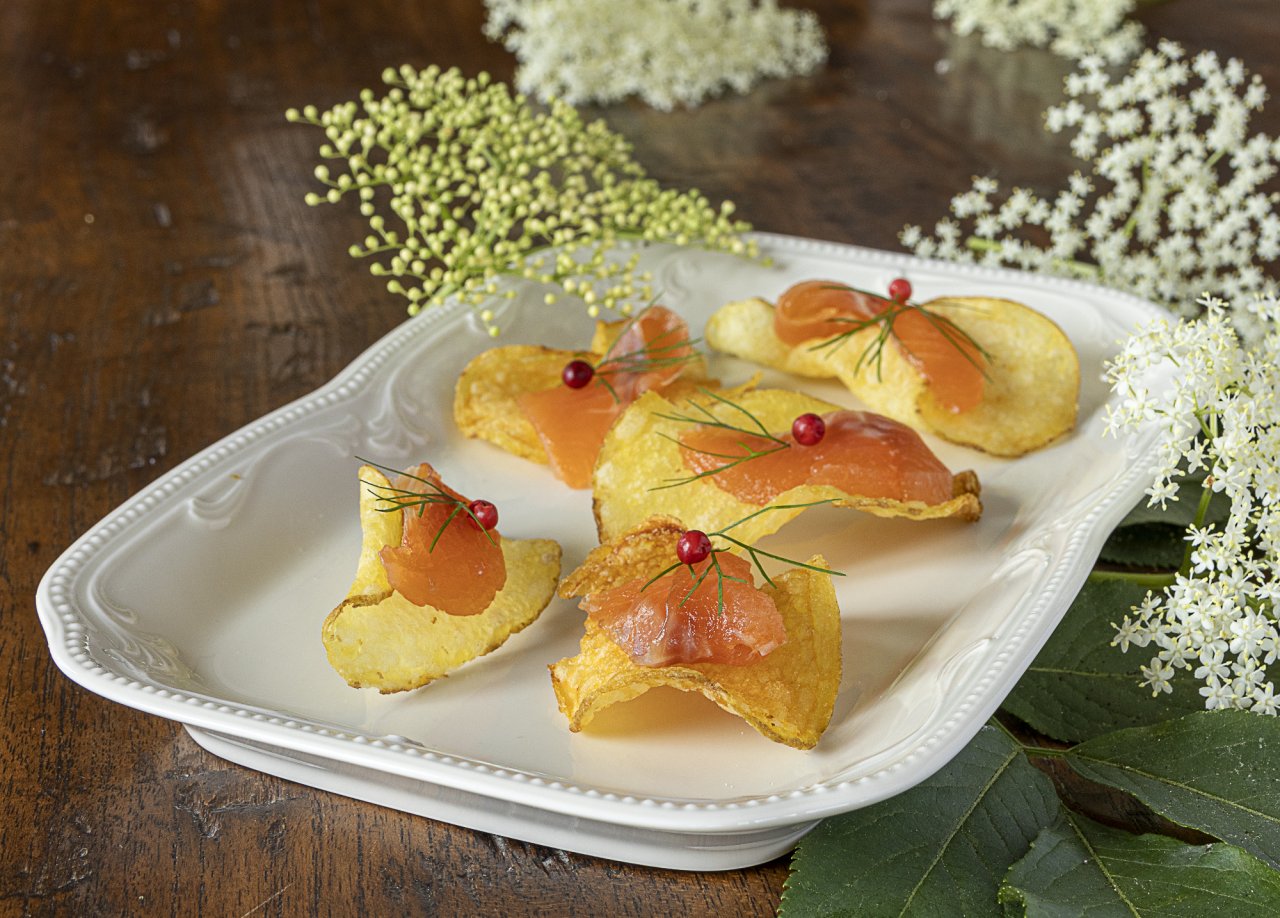 Saibling | Holunder | rosa Pfeffer